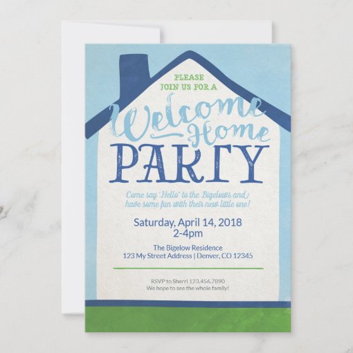 Welcome Home Party Invitation | Zazzle