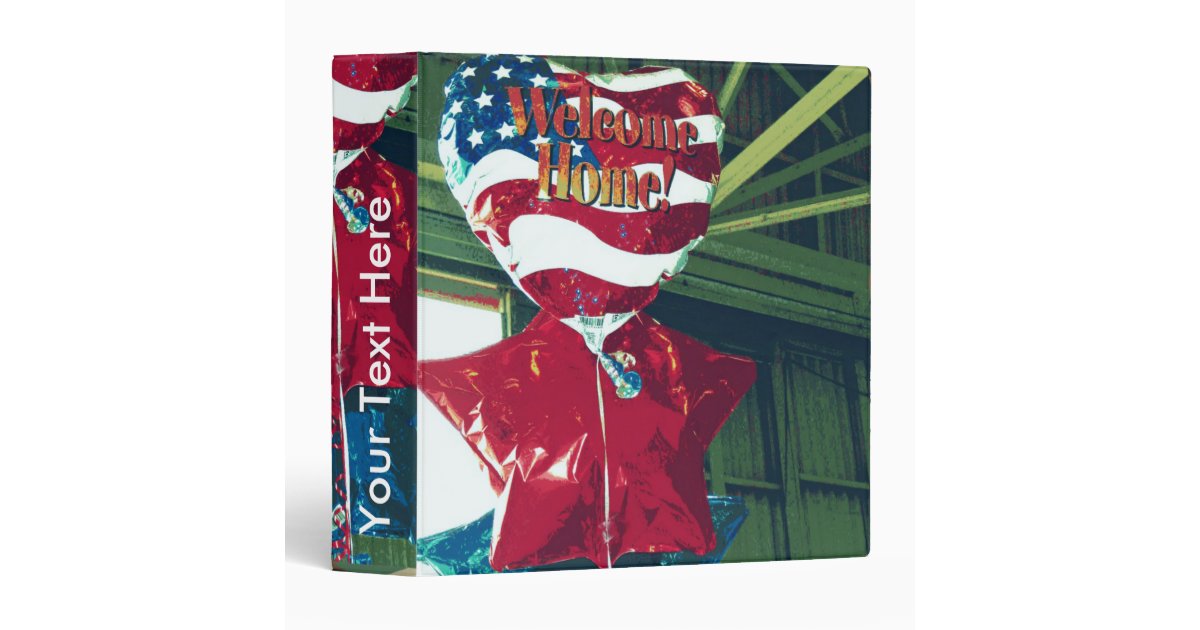 Welcome Home Photo Album Binder | Zazzle