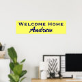 Welcome Home Poster | Zazzle