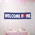 Welcome Home with Heart Banner | Zazzle