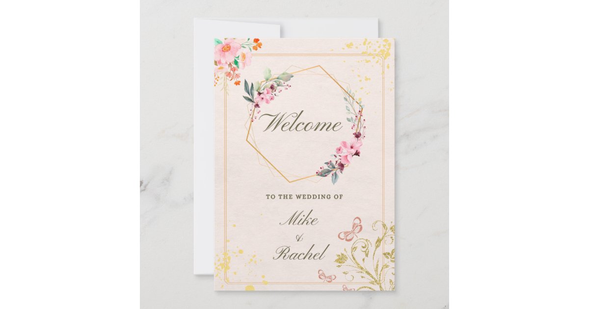 WELCOME INVITATION | Zazzle