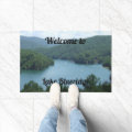 Welcome Lake Blue Ridge Photo Georgia Doormat | Zazzle