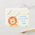 Welcome little man card | Zazzle