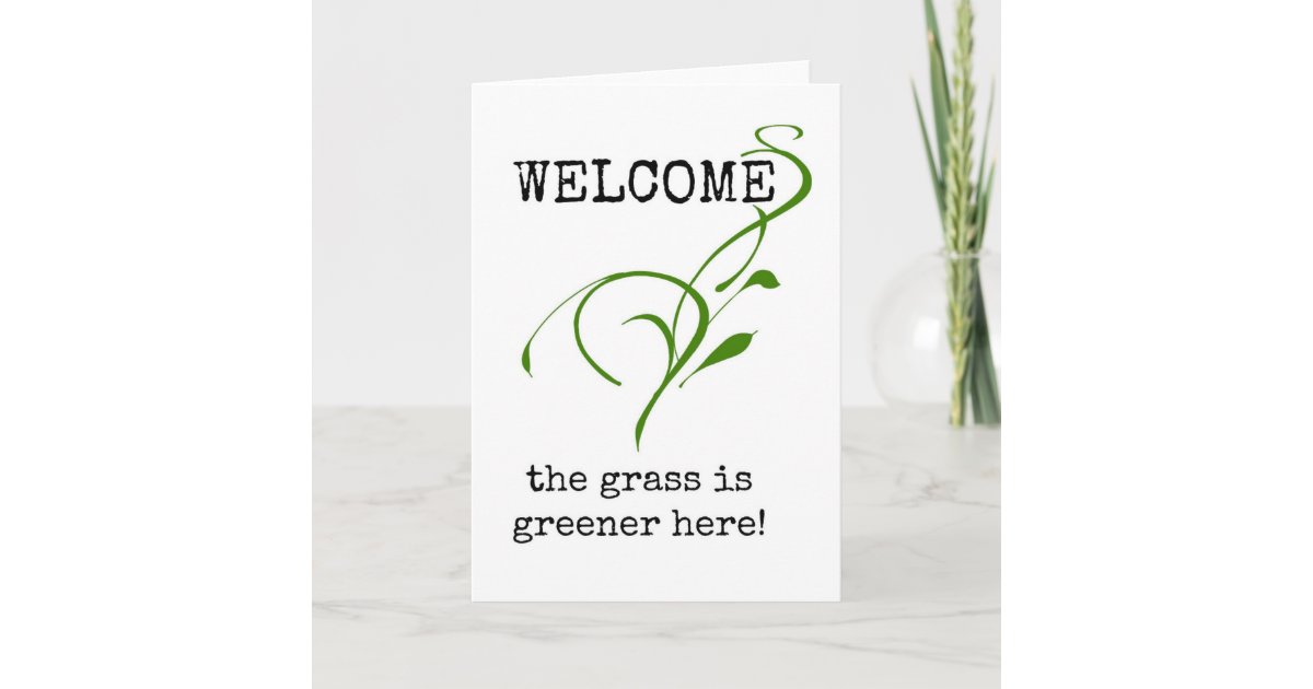Welcome New Employee, First Day of Work Card | Zazzle