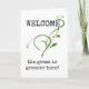 Welcome New Employee, First Day of Work Card | Zazzle