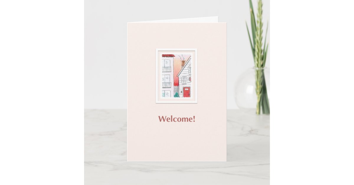 Welcome New Neighbor Greeting Card | Zazzle