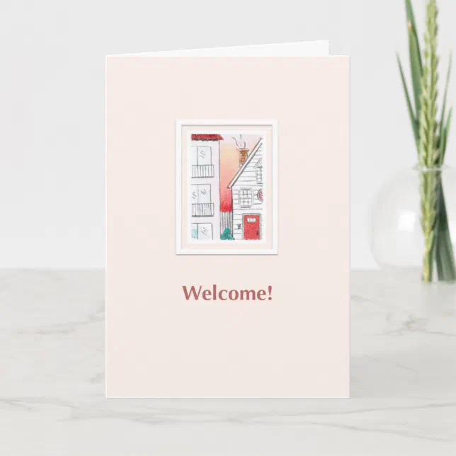 Welcome New Neighbor Greeting Card | Zazzle