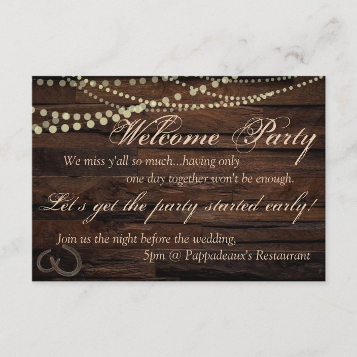 Welcome Party Invitation | Zazzle.com