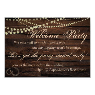 Wedding Welcome Party Invitations & Announcements | Zazzle