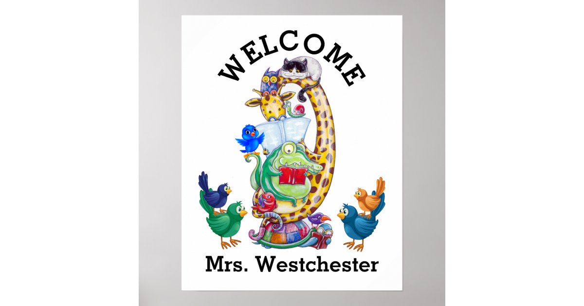 Welcome Poster | Zazzle