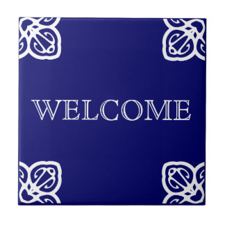 Welcome Sign Ceramic Tiles | Zazzle