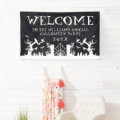 Welcome Sign Family Annual Halloween Party Banner | Zazzle
