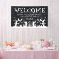 Welcome Sign Family Annual Halloween Party Banner | Zazzle