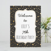 Welcome Sign Magic themed Party Invitation | Zazzle