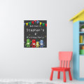 Welcome sign Robot themed birthday party | Zazzle