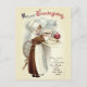 Welcome Thanksgiving Vintage Pilgrim Girl Postcard | Zazzle