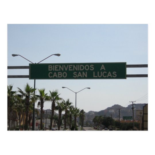 Welcome to Cabo San Lucas Postcard | Zazzle.com