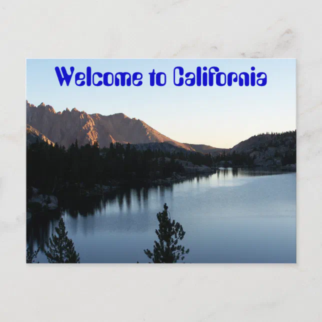 Welcome to California Postcard | Zazzle