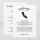 Welcome to California | Wedding Letter & Itinerary | Zazzle