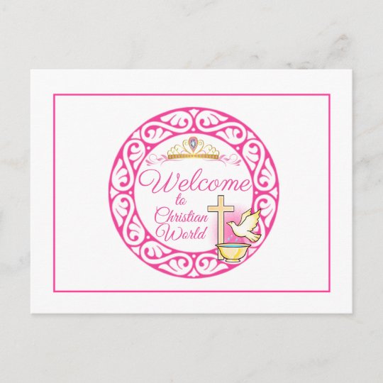 Welcome to Christian World Postcard | Zazzle.com