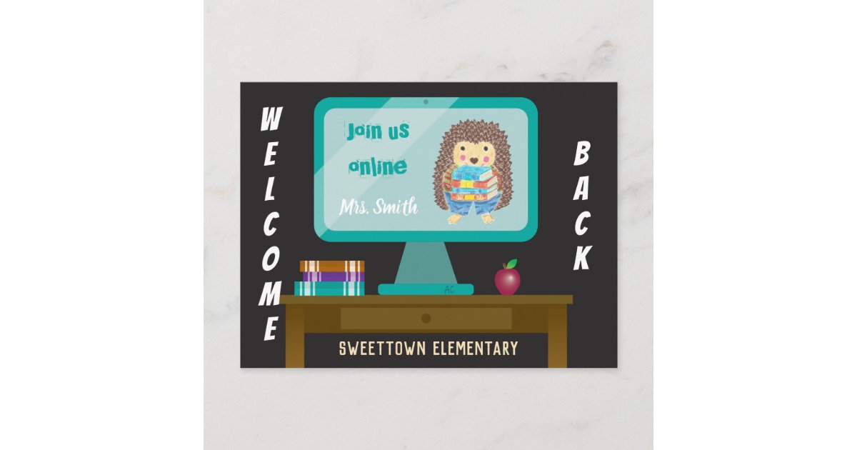 Welcome to E-learning Postcard | Zazzle