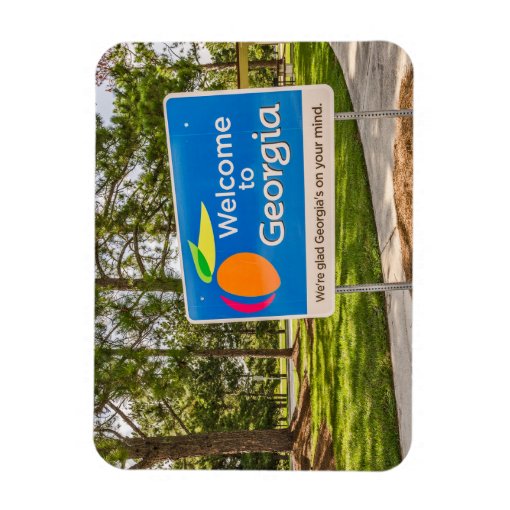 Welcome to Georgia Sign Magnet | Zazzle