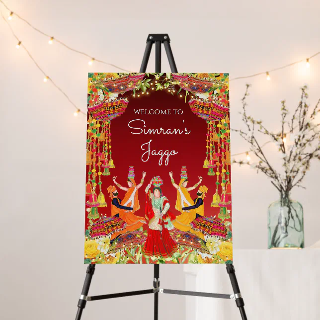 Welcome to Jaggo as Jago poster, Jaggo Welcome Foam Board | Zazzle