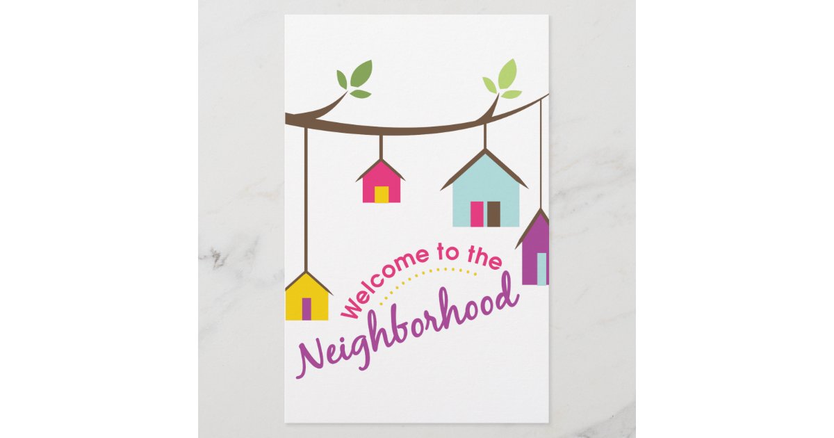 Welcome To Neighborhood | Zazzle