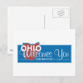 Welcome to Ohio - USA Road Sign Postcard | Zazzle