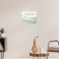 Welcome to Our Beach House Seagull Coastal Poster | Zazzle