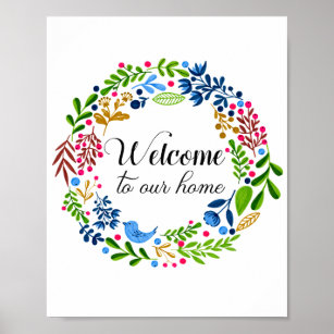Welcome Home Printable Posters