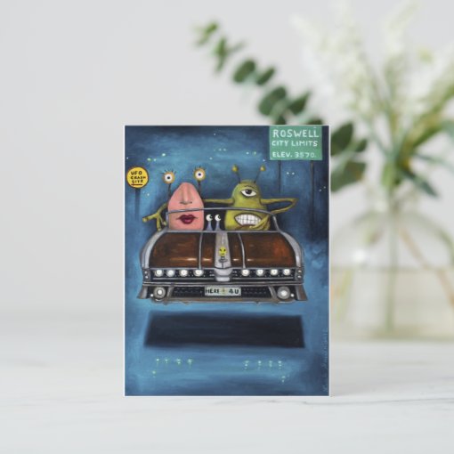 Welcome To Roswell Postcard | Zazzle