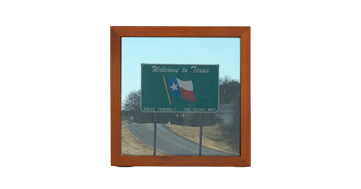 Welcome to Texas Desk Organizer | Zazzle