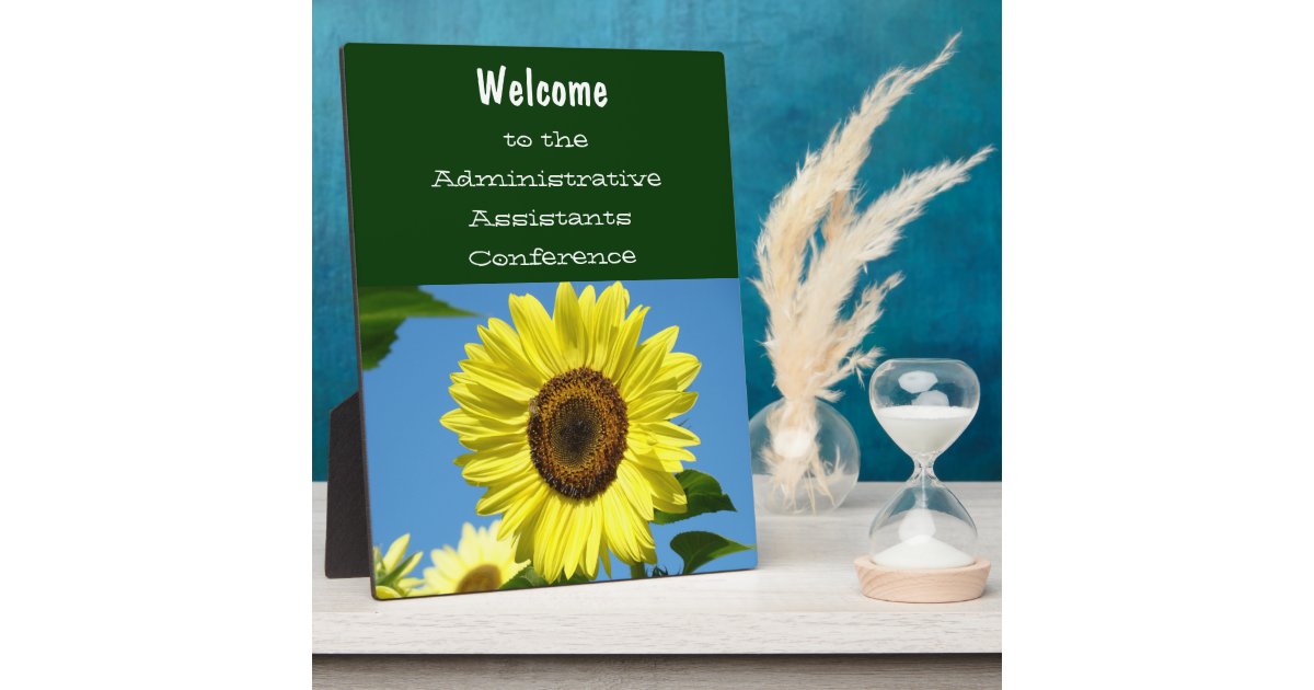 Welcome to the Conference counter sign plaques | Zazzle.com