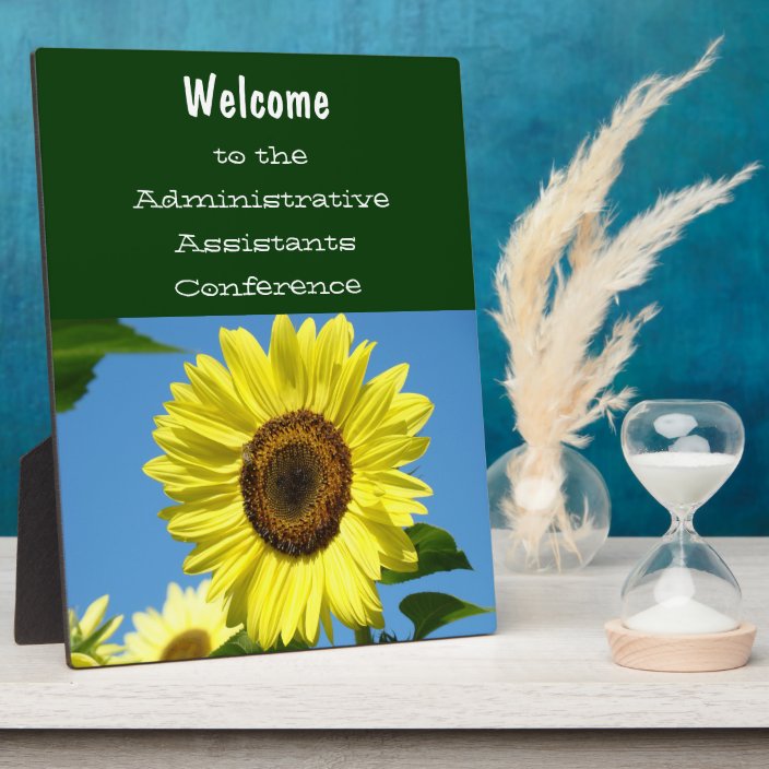 Welcome to the Conference counter sign plaques | Zazzle.com