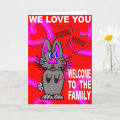 Welcome To The Family Card | Zazzle
