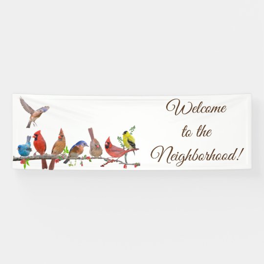 Welcome to the Neighborhood Banner | Zazzle.com