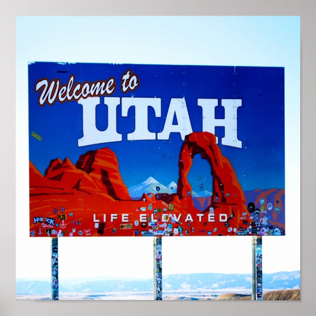 Welcome to Utah Sign | Zazzle