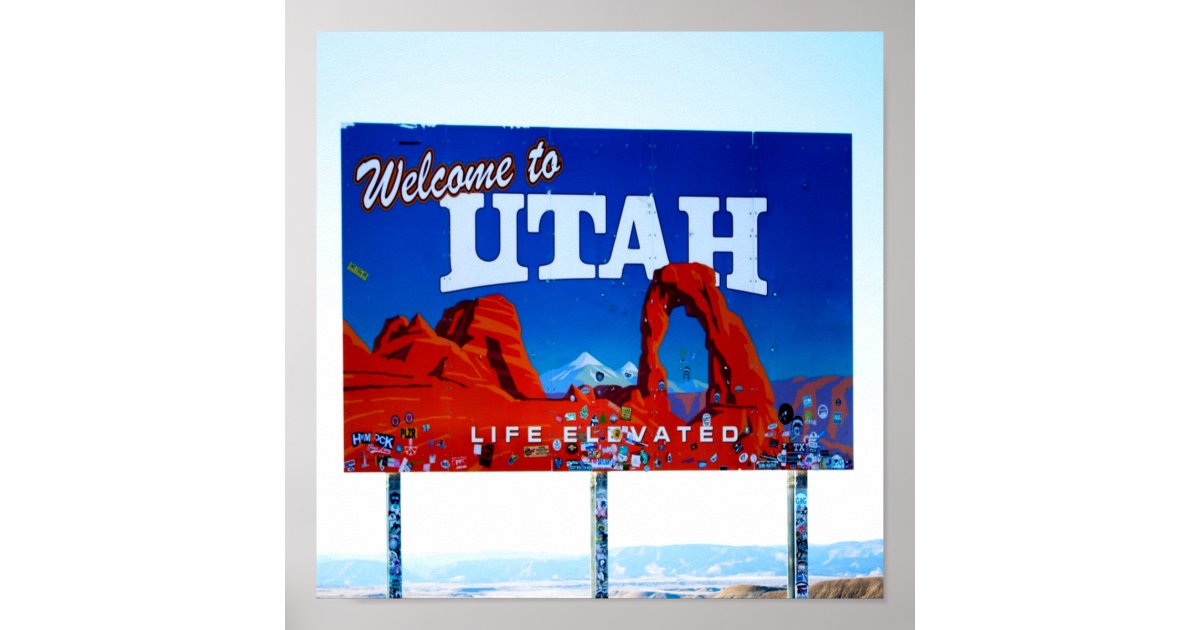 Welcome to Utah Sign | Zazzle