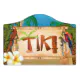 Welcome - Tropical Tiki Design Door Sign | Zazzle