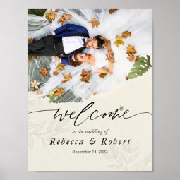 Welcome Wedding Poster | Zazzle