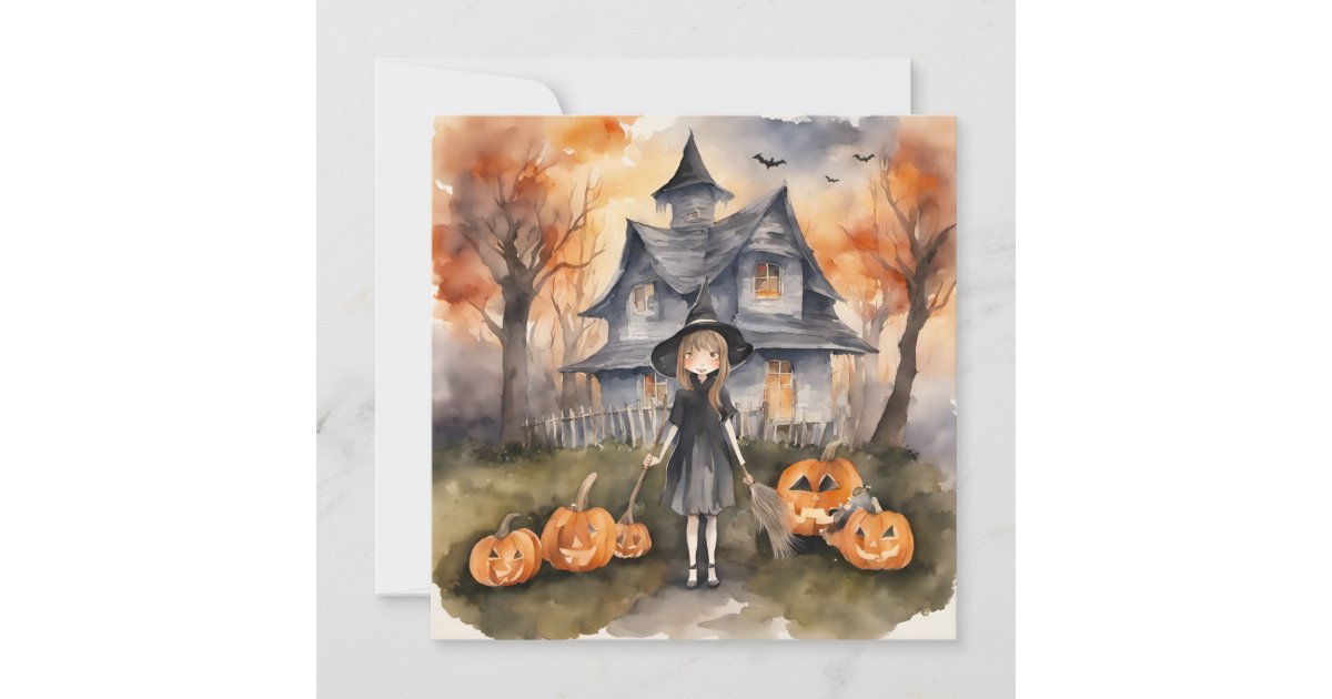 Welcome Witch AI Generated Party Invitation | Zazzle