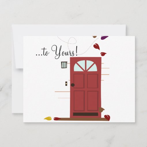 WElcoming Doors Invitation | Zazzle