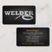 Welder Business Card | Zazzle
