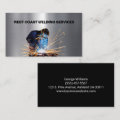 Welder Metal Welding Fabricator Contractor Service Business Card | Zazzle