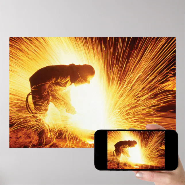 Welder Poster | Zazzle