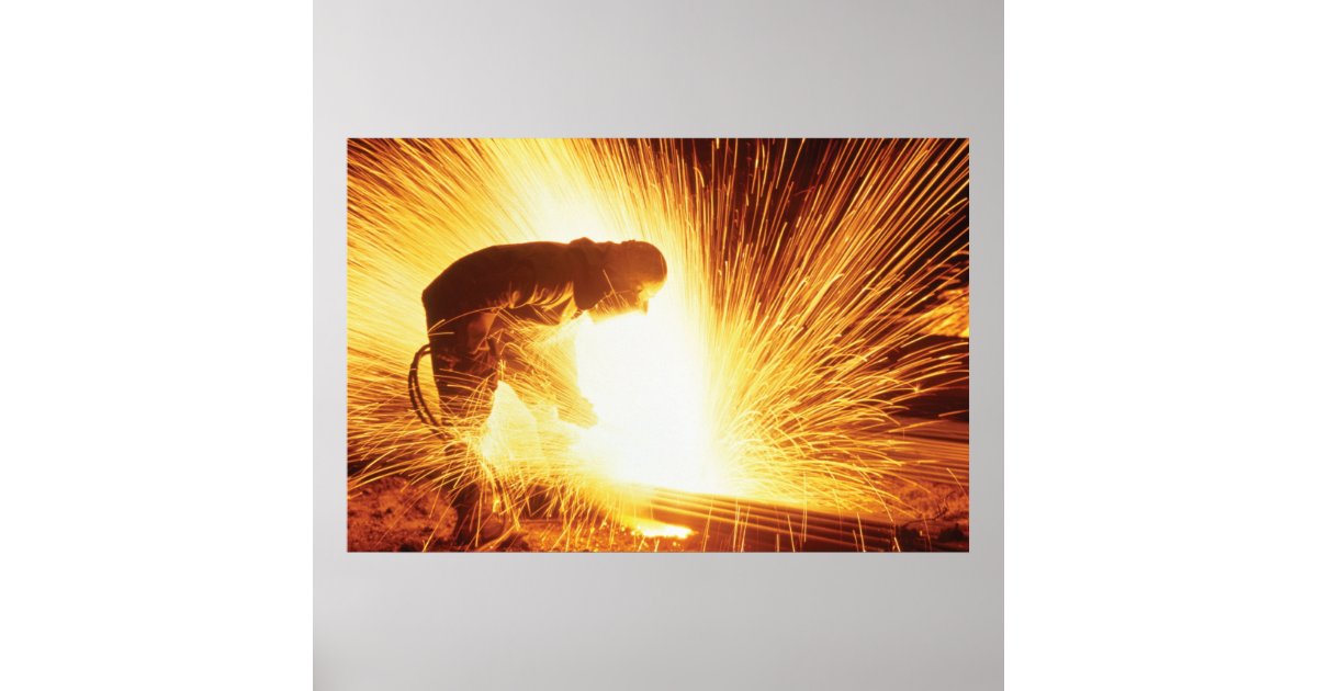 Welder Poster | Zazzle
