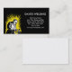 welder welding woodcut business card | Zazzle