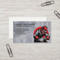 Welder Worker on Metal | Trades Business Card | Zazzle