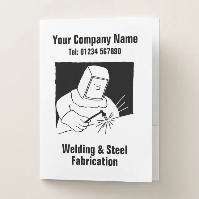 Welding and Fabrication. Pocket Folder | Zazzle
